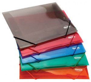 80014. Porta Documento con Liga 1/2 Carta 5 colores Cemtrum – Apex ...